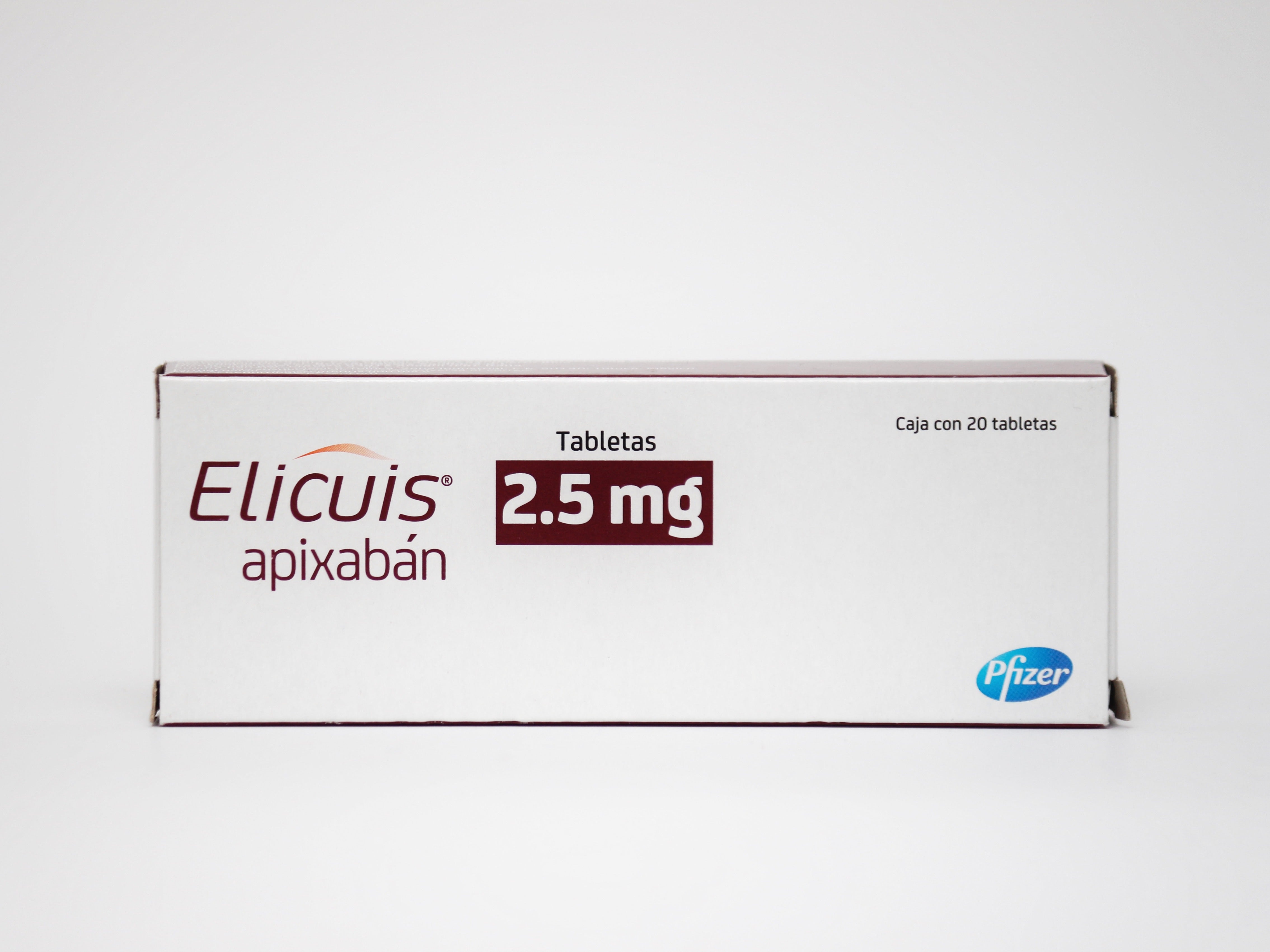 ELICUIS 2.5MG TAB C/20 – Proasse