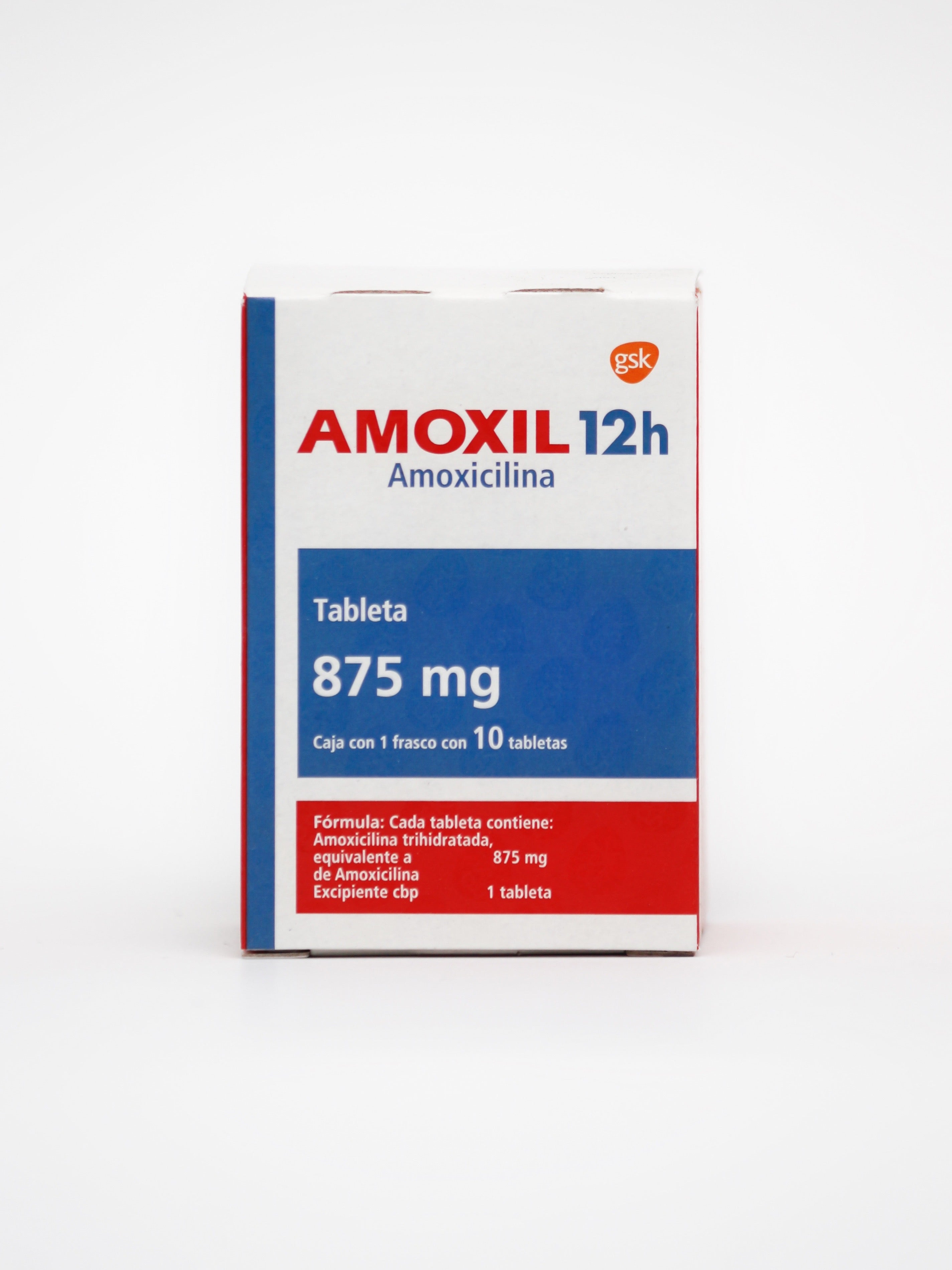 AMOXIL 12H 875MG TAB C/10 – Proasse